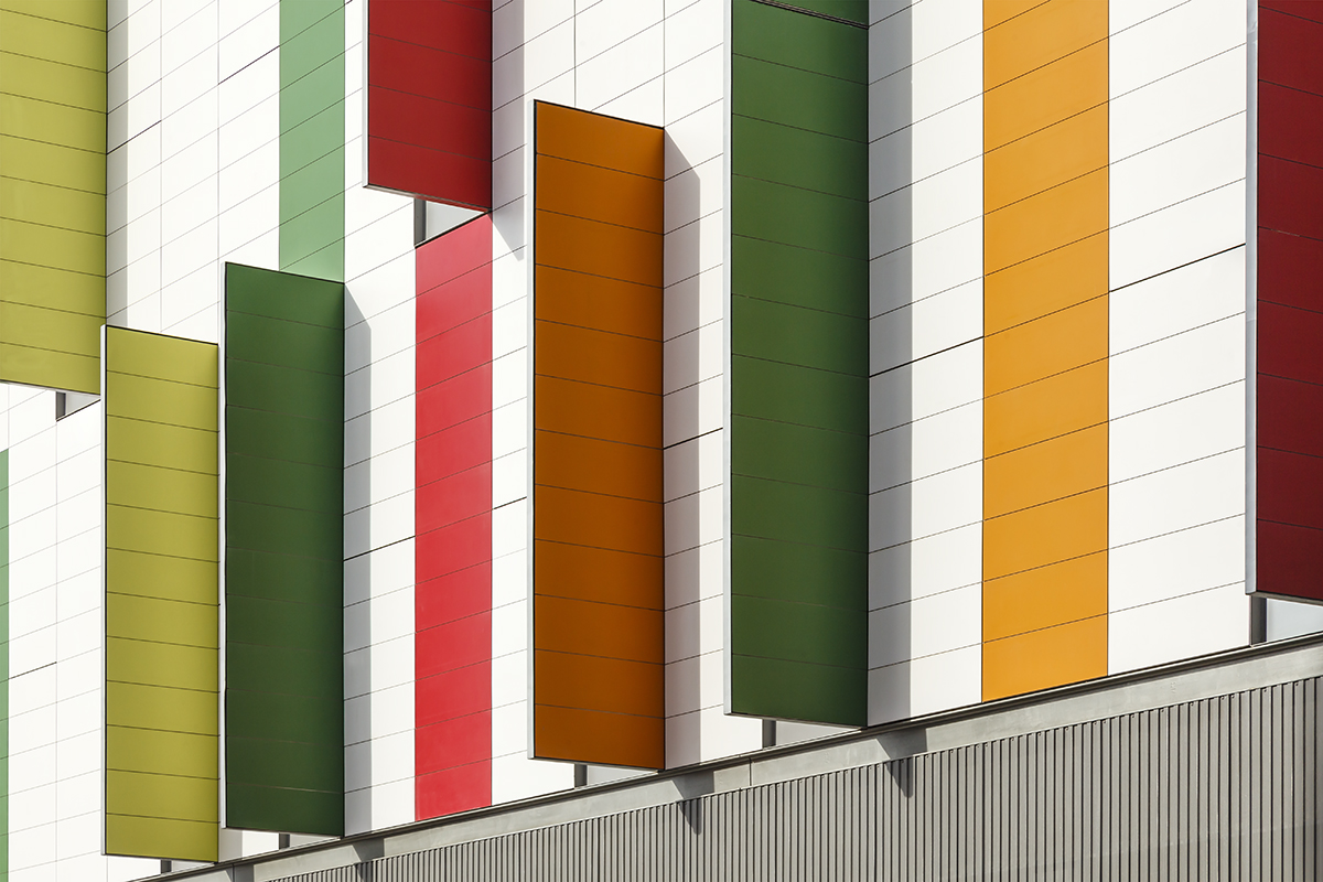 Gallery of Colorful Facade Panel - 3
