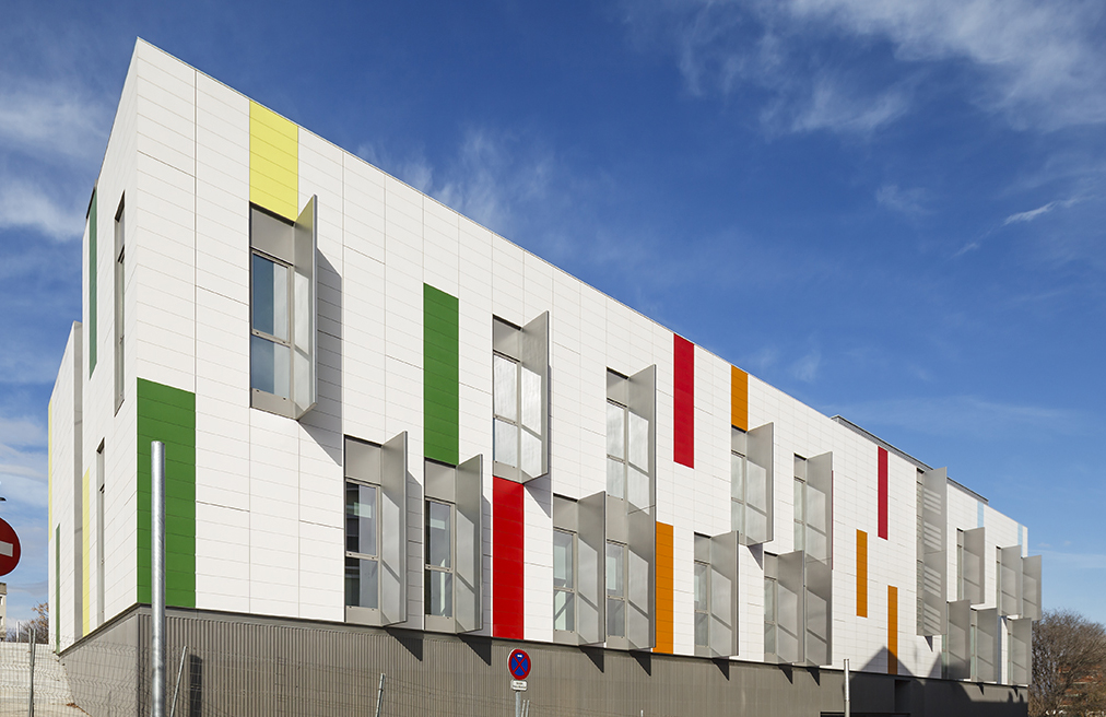 Gallery of Colorful Facade Panel - 2