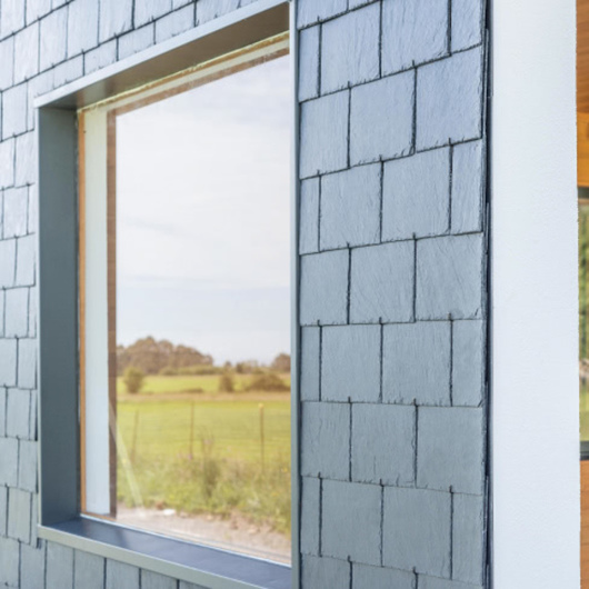 Slate-Clad Passive House from Cupa Pizarras