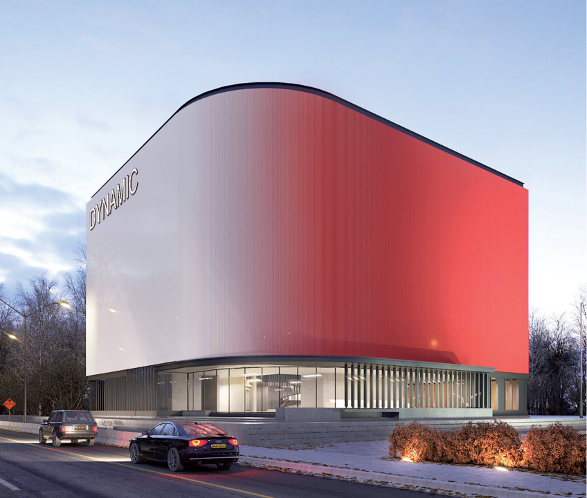 Revestimiento para exteriores - Danpalon® Kinetic de Danpal