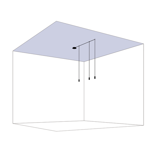 Hanging Lamps - Wireflow Free-Form from Vibia