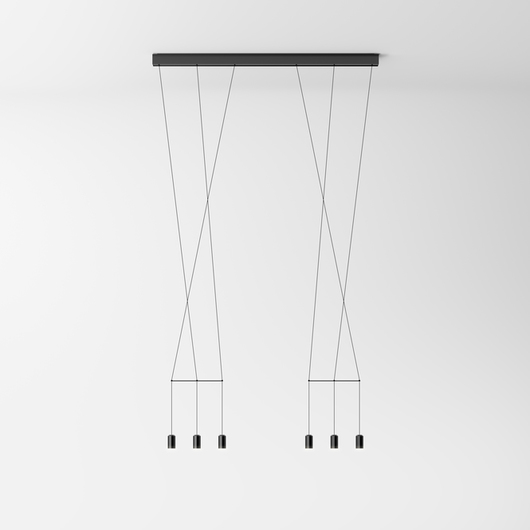 Hanging Lamps - Wireflow Lineal from Vibia