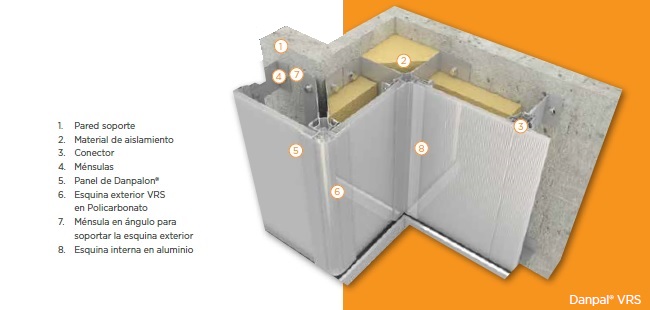Galeria de Fachada Ventilada Sistema VRS- Danpal - 12
