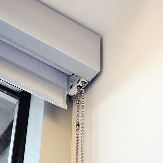 Custom Window Shade Brackets - Marina Heights from Draper
