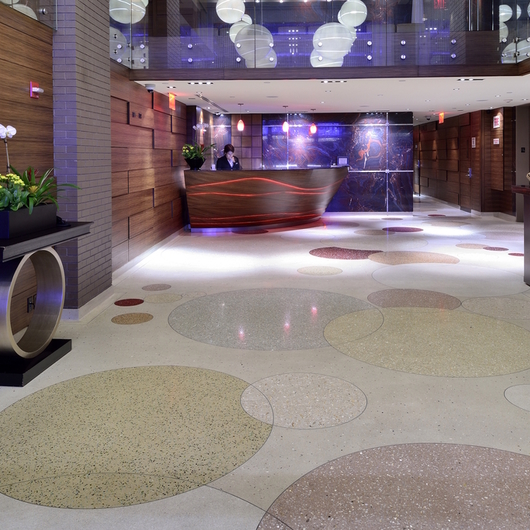 Terroxy Resin Systems in Hotels & Restaurants from Terrazzo & Marble