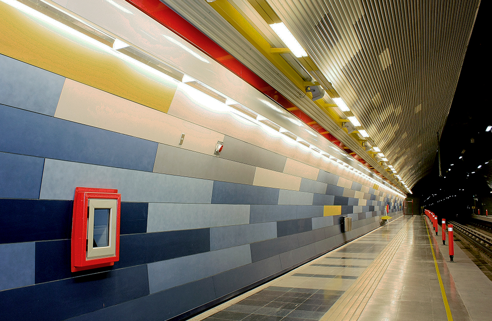 Gallery of Fiber Cement Panels in Stations/Underground Spaces - 8