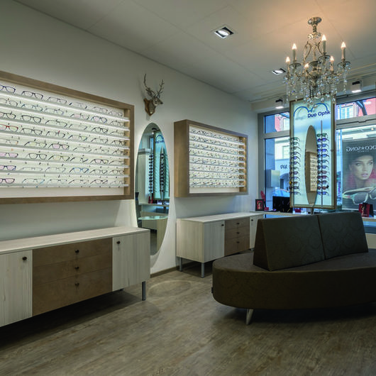 Gallery of Wooden Decors for DUO Optik Interior Design - 10