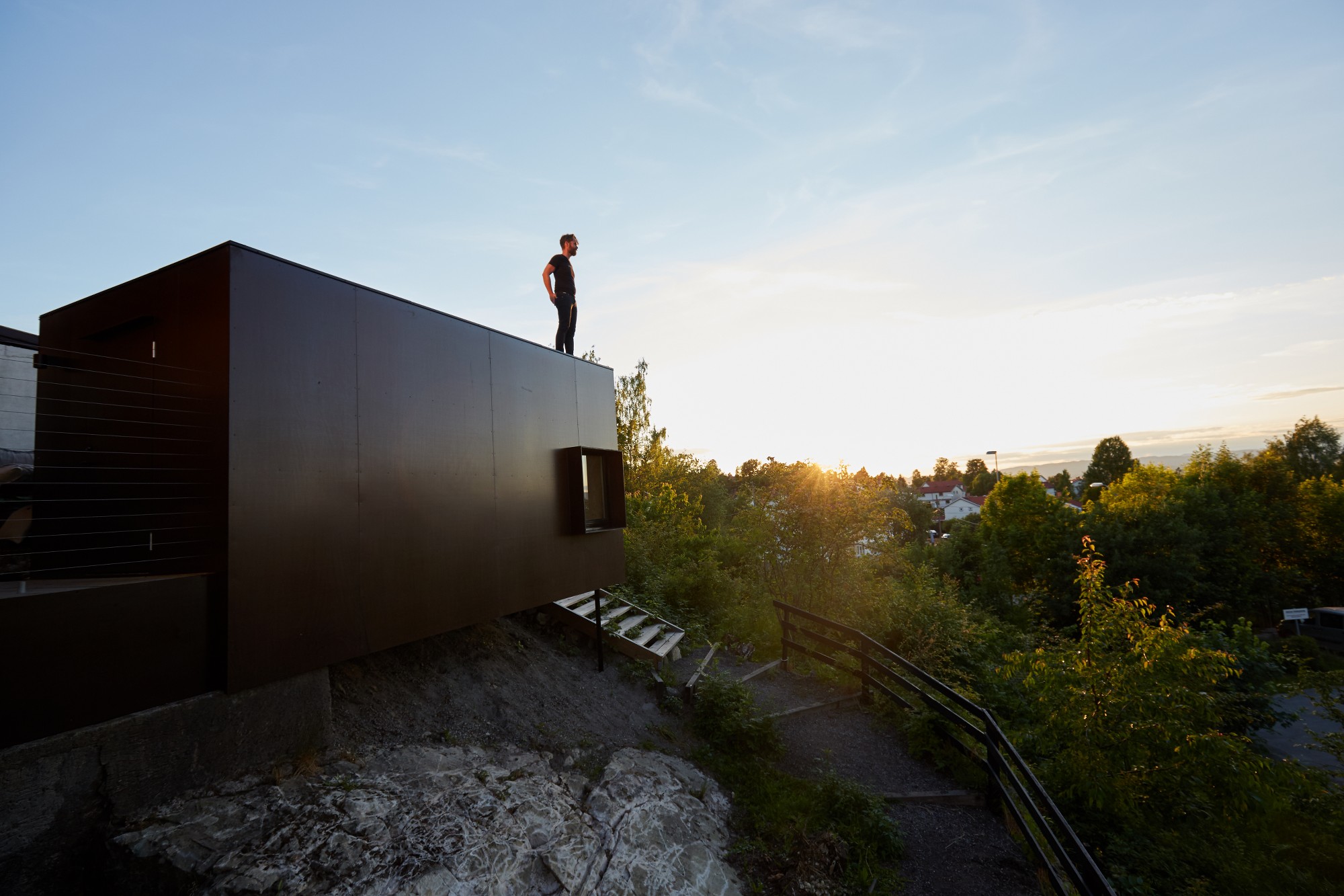 Gallery of Translucent panels in Outdoor Light Studio - 2
