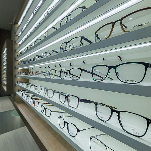 Gallery of Wooden Decors for DUO Optik Interior Design - 12