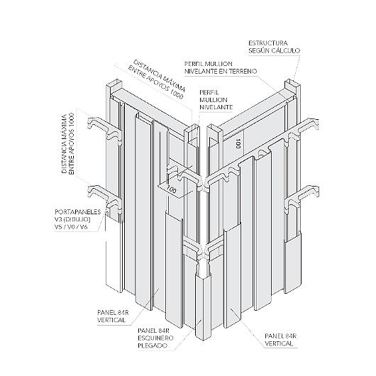 Galeria de Paneles Single Skin - Panel 84R - 9