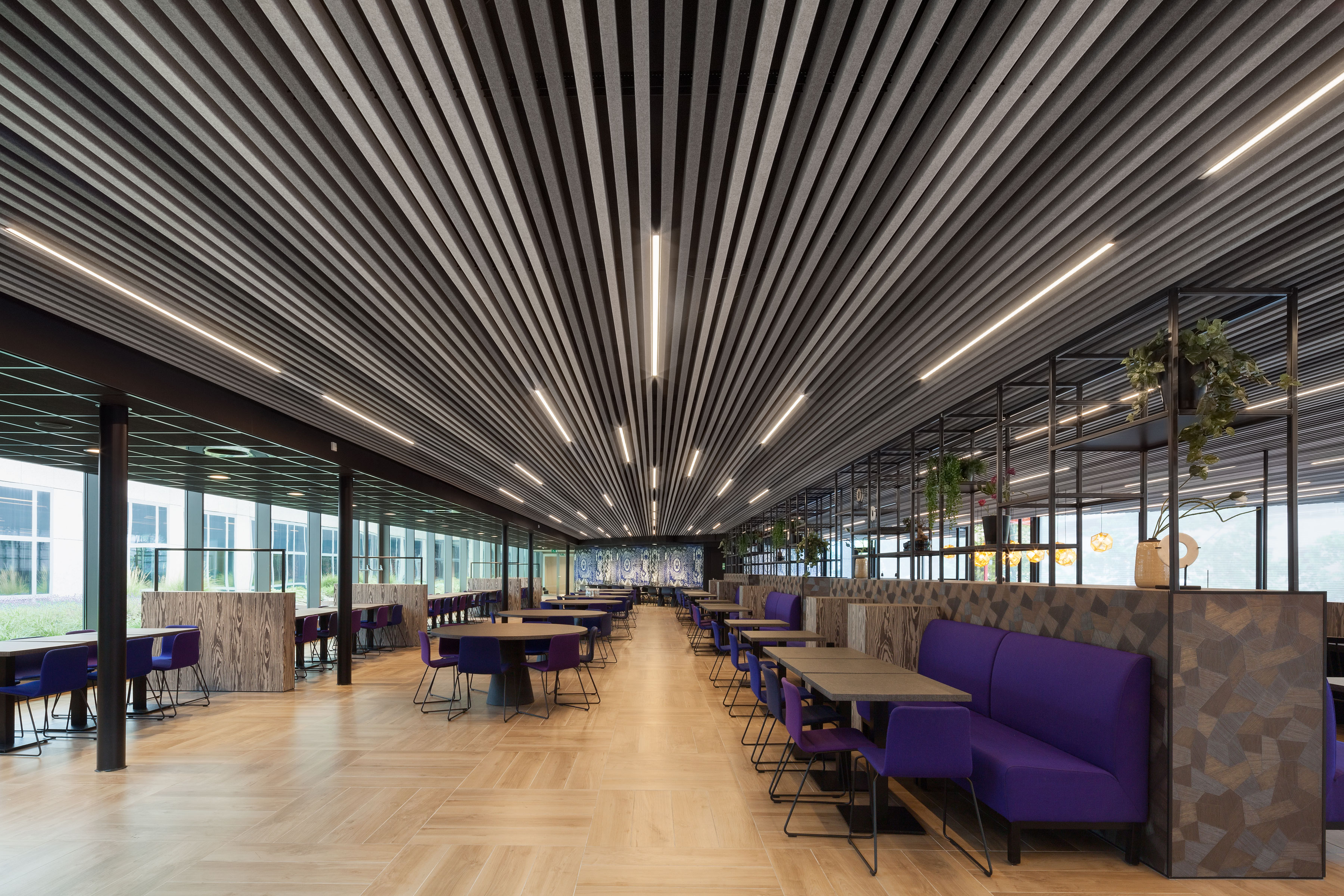 Gallery of Acoustic Ceilings – HeartFelt® Linear Ceilings - 2