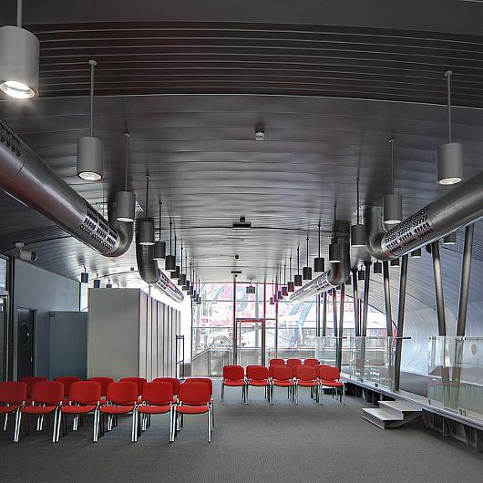 Metal Ceilings - Curved - 300C from Hunter Douglas Architectural (Europe)