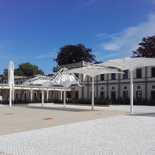 Gallery of Textile Outdoor Architecture in Luitpoldbad - 1