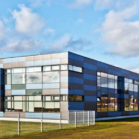 Rainscreen Cladding in Balsai School from Swisspearl