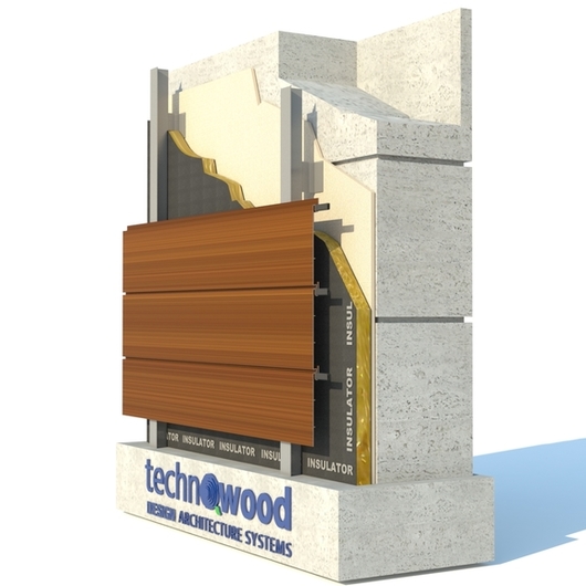 Siding System in Bosphorus Villa from Technowood