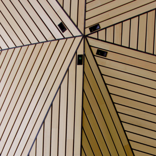 Wood – Solid Wood Linear Ceilings & Walls from Hunter Douglas ...