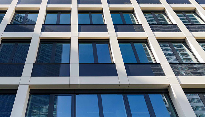 Exterior Cladding in Shopping Center from Lapitec®
