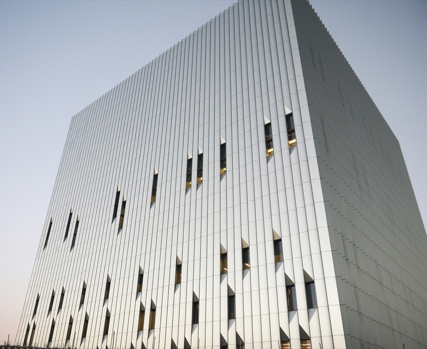 Public Safety Answering Center II Envelope System from Island Exterior ...