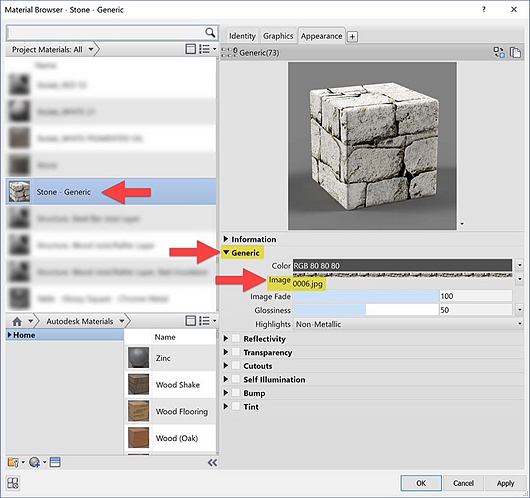Revit Materials: Stone & Masonry from Enscape
