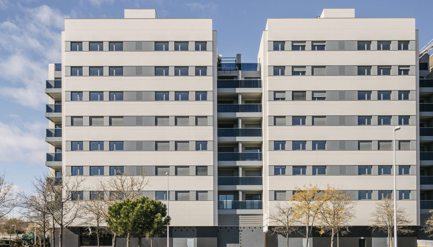 Revestimentos Silestone® e Dekton® no edifício Valdebebas 127 | Cosentino
