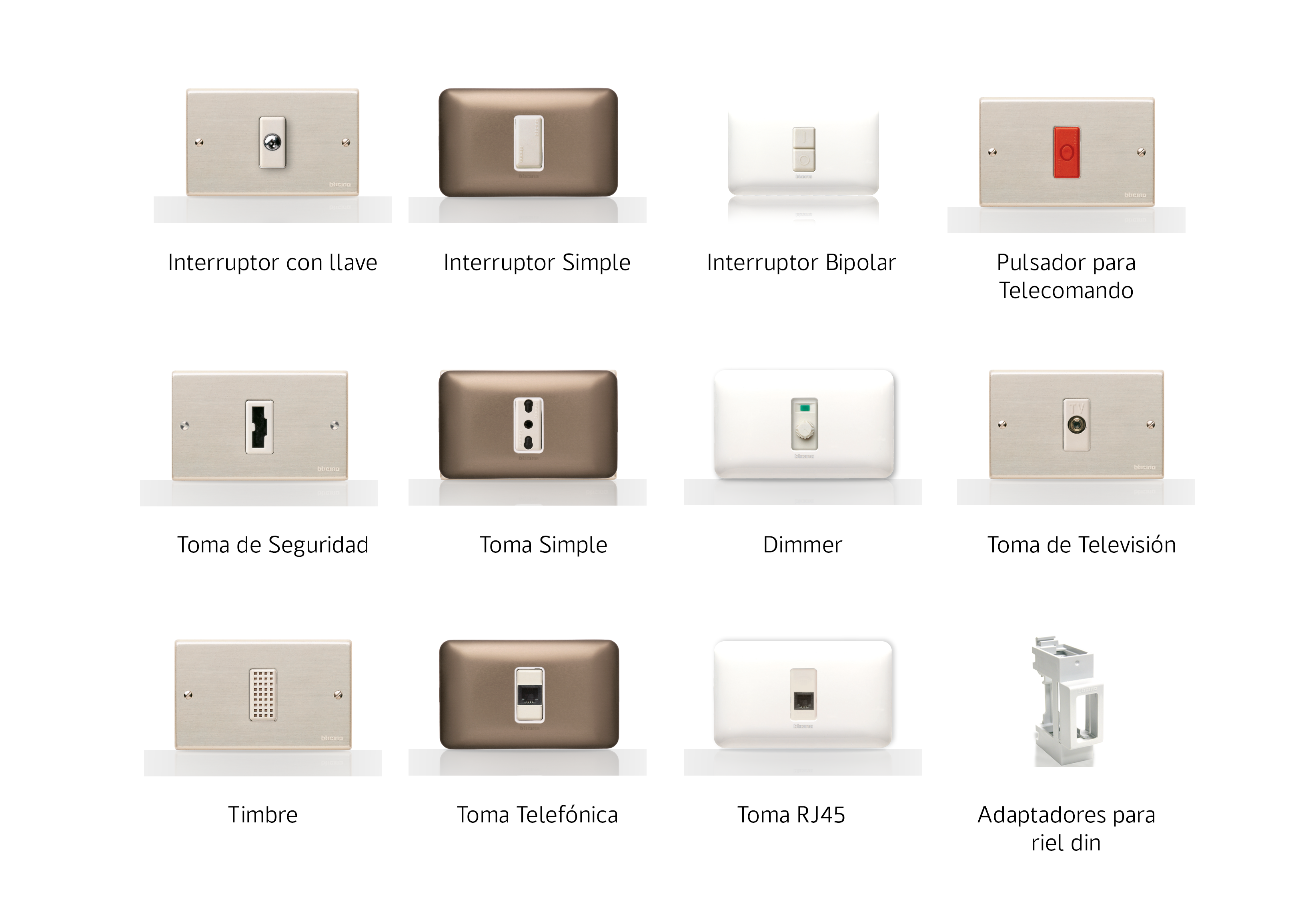 Galeria de Placas e interruptores - 17