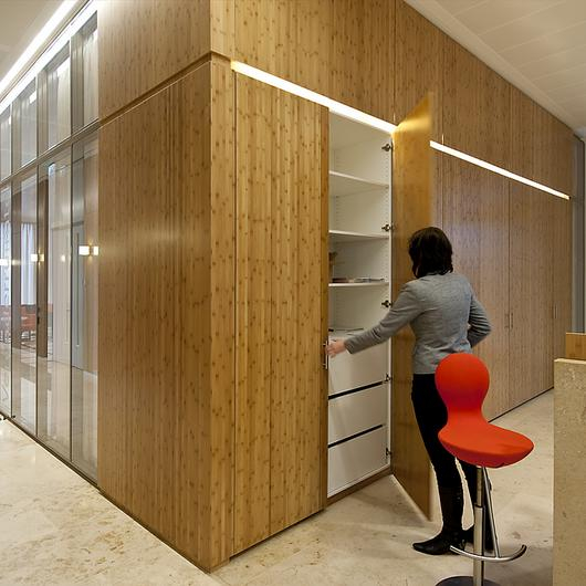 Wood – Veneered Wood Topline® Ceiling & Wall Panels from Hunter Douglas ...