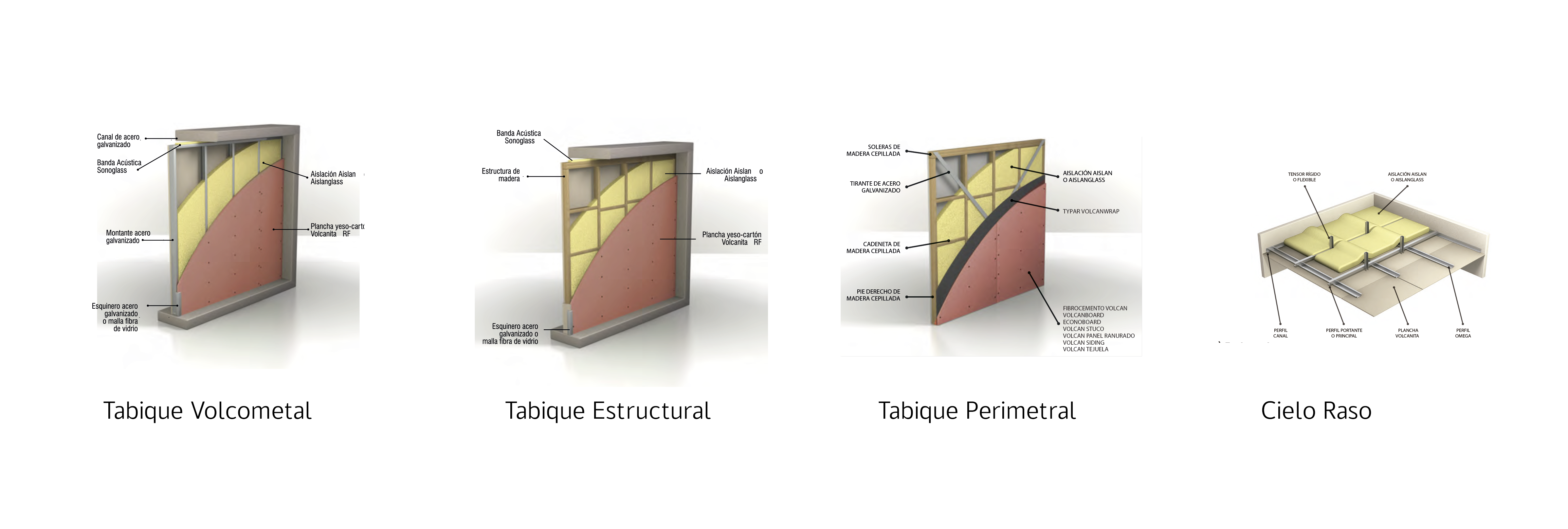 Galeria de Volcanita para interior - yeso cartón - 9