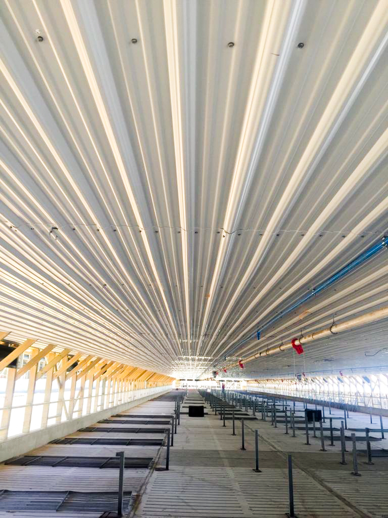 Cubiertas y cielos de PVC FIBROMAT® de Mathiesen®