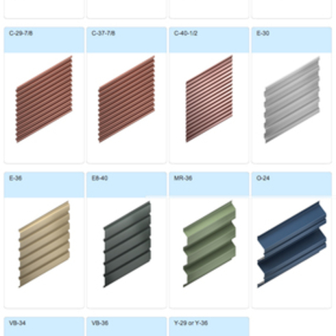 Gallery of Metal Wall & Roof Systems - Exposed Fastner - 7