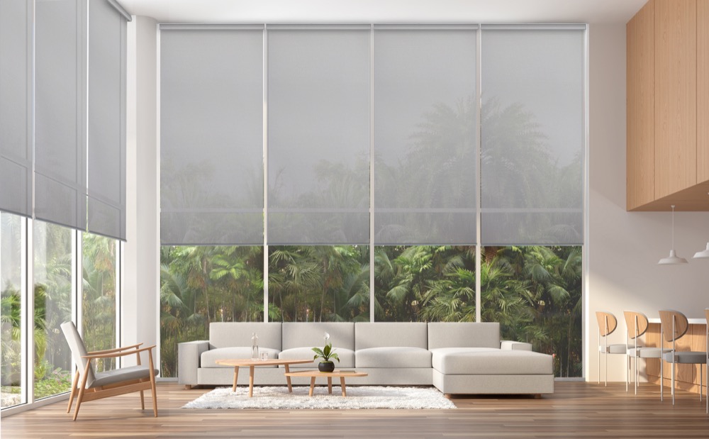 Shade Fabric - Mermet E Screen Chroma from Draper