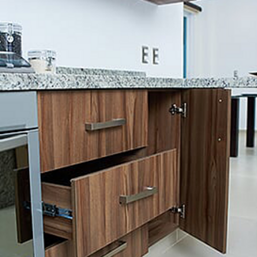 Galeria de Melamina Vesto en conjunto residencial - Azul Marrón - 5