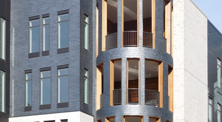 Gallery of Natural Slate Cladding - One Museum Place - 3