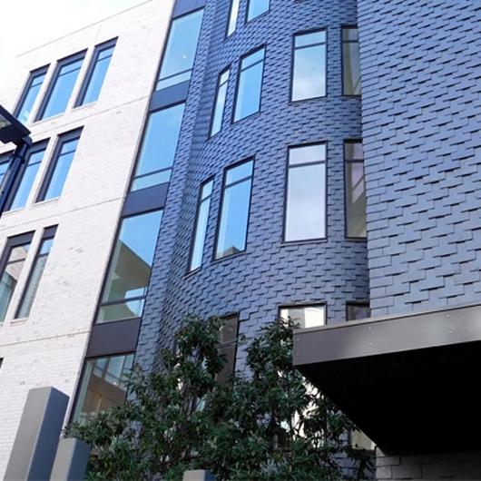 Natural Slate Cladding - One Museum Place from Cupa Pizarras