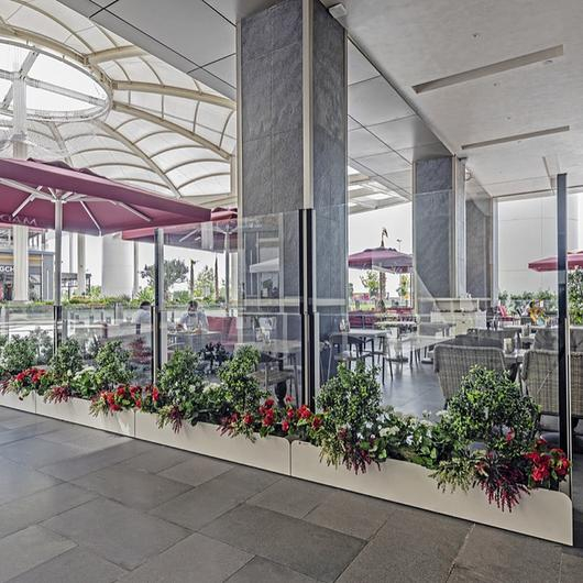 Gallery of Kinetic Portable Telescopic Glass Wind Break - 16