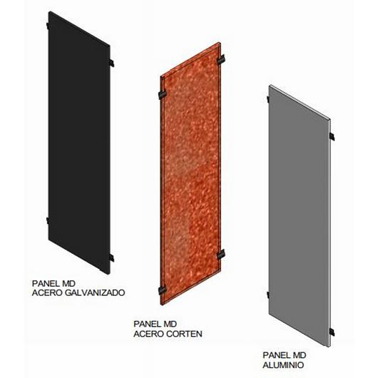 Galeria de Paneles metálicos modulares - MD - 22