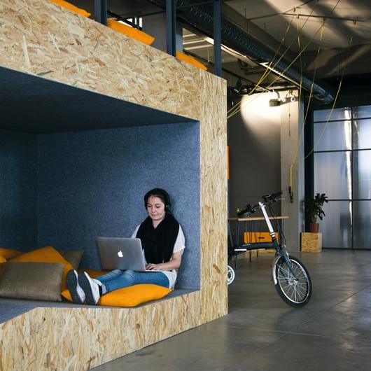 Gallery of EGGER OSB in Habita Coworking Space - 3