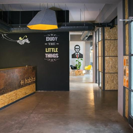 EGGER OSB in Habita Coworking Space from EGGER