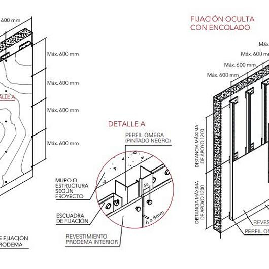 Revestimiento de madera - Prodema Interior de Hunter Douglas