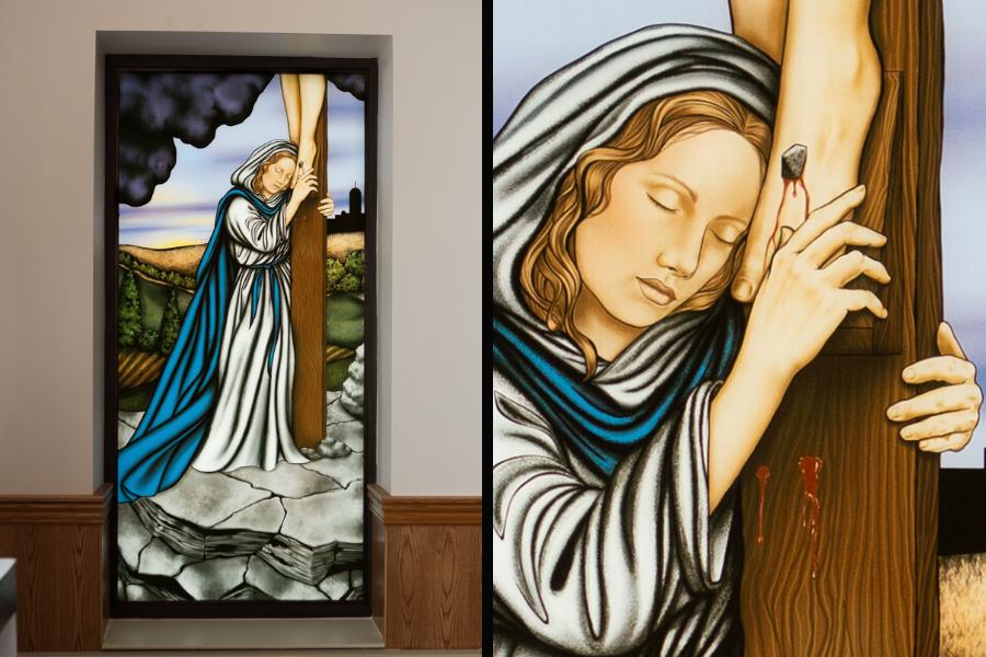 Gallery of Digital Ceramic Printing in Doors and Windows - 3