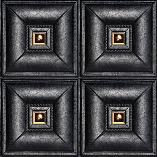 Gallery of Ceiling Tiles - Faux Leather - 9