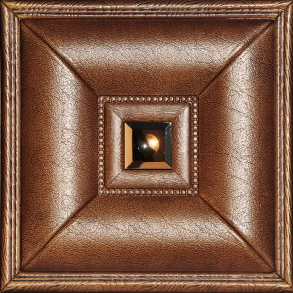 Gallery of Ceiling Tiles - Faux Leather - 7