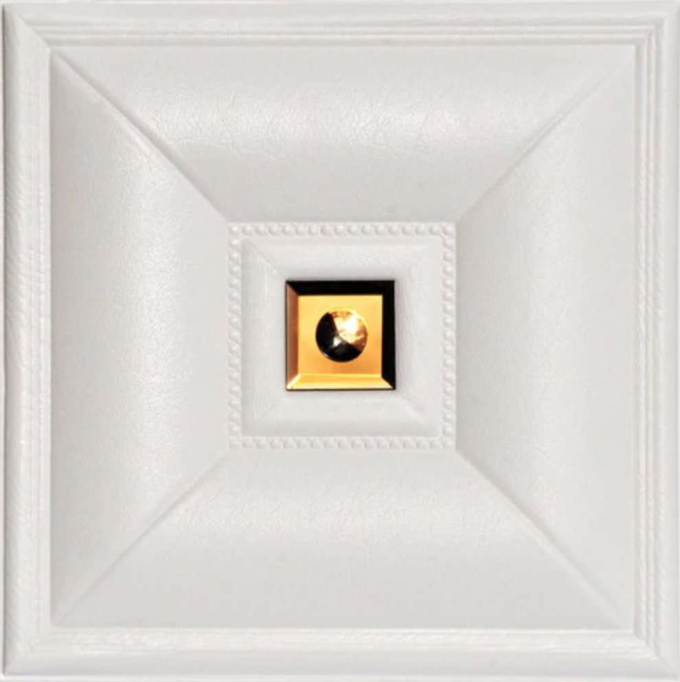 Gallery of Ceiling Tiles - Faux Leather - 12