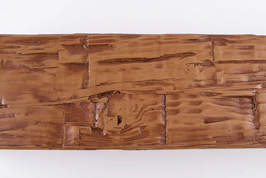 Faux Wood Planks from Decorative Ceiling Tiles