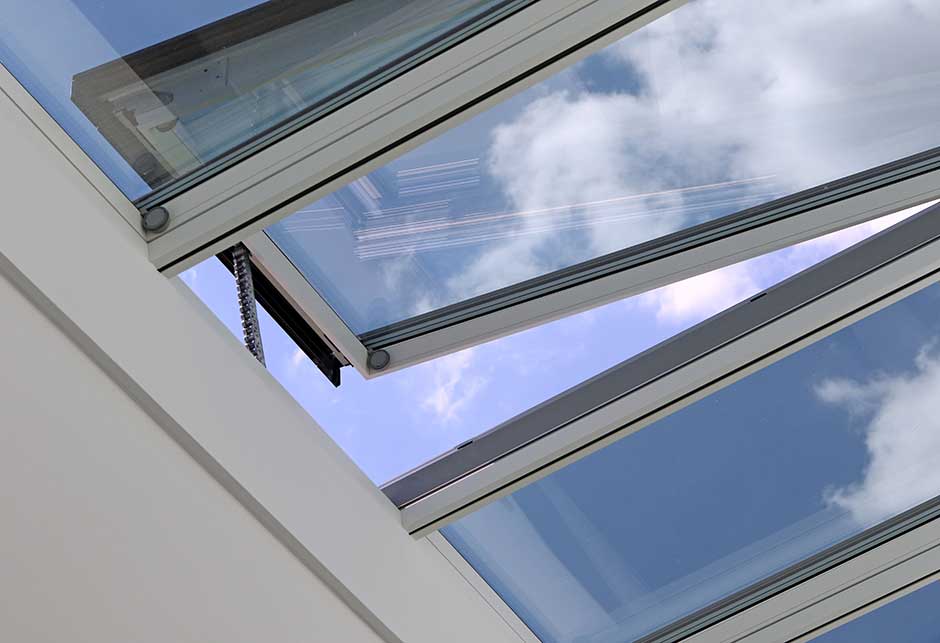 Gallery of Modular Skylights – Wall-mounted Longlight 5-45° - 10