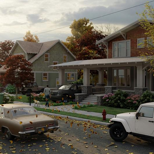 How to Render Residential Exteriors from Lumion