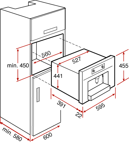 Galeria de Cafetería y accesorios empotrados - 5