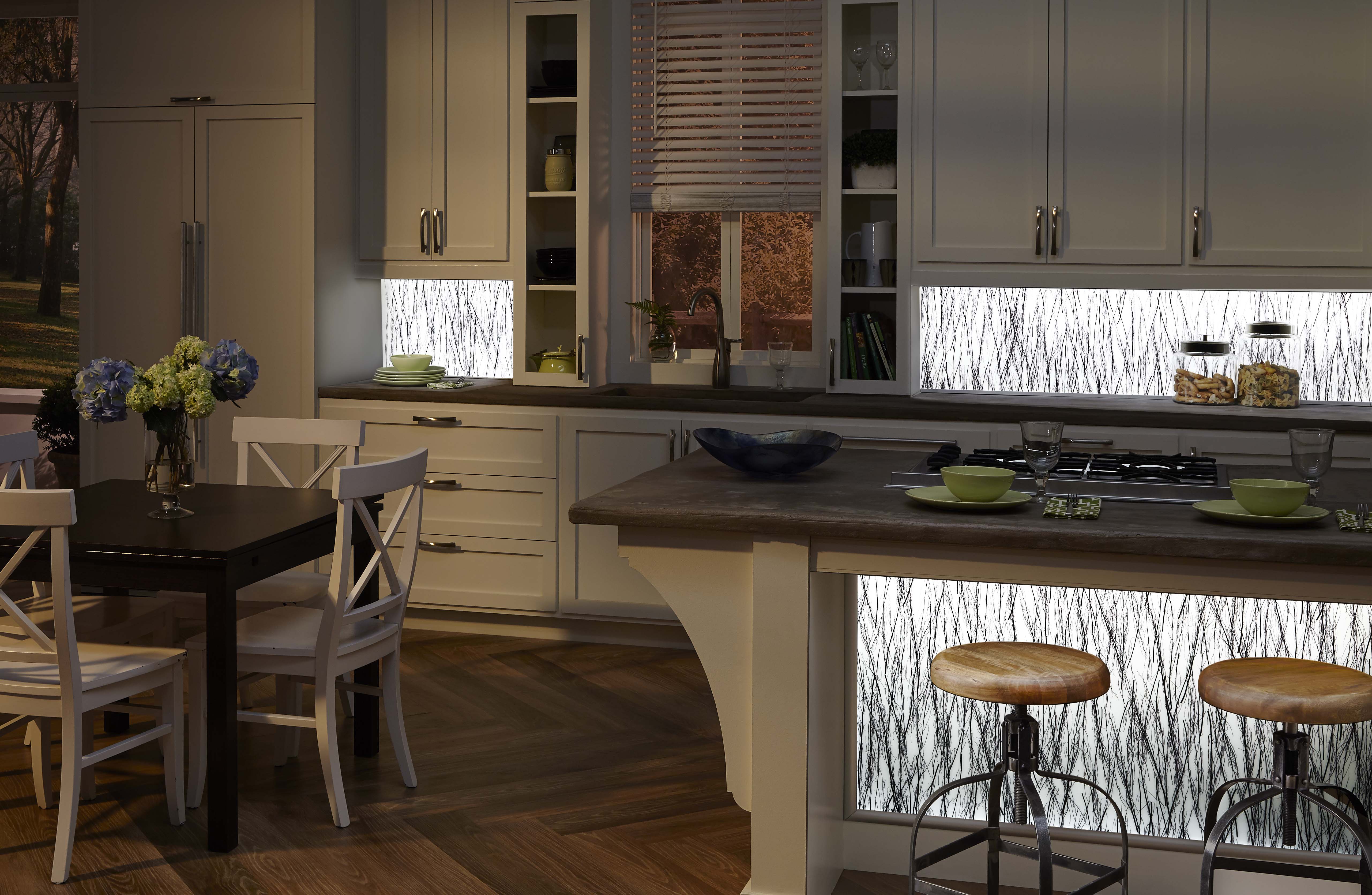Gallery of Illuminated Walls, Backsplashes & Countertops - LumiSplash - 6