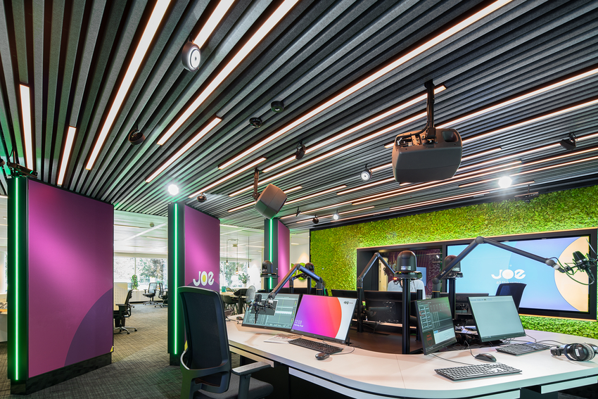 Gallery of Acoustic Ceilings – HeartFelt® Linear Ceilings - 1