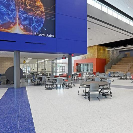 Terrazzo in Alief ISD Career Center from Terrazzo & Marble