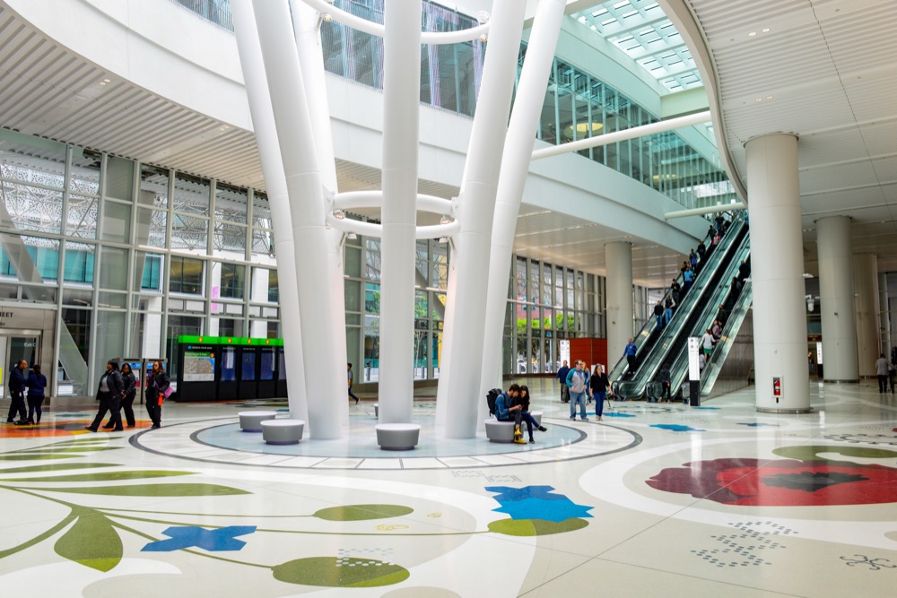 Gallery of Terrazzo in Salesforce Transit Center - 2